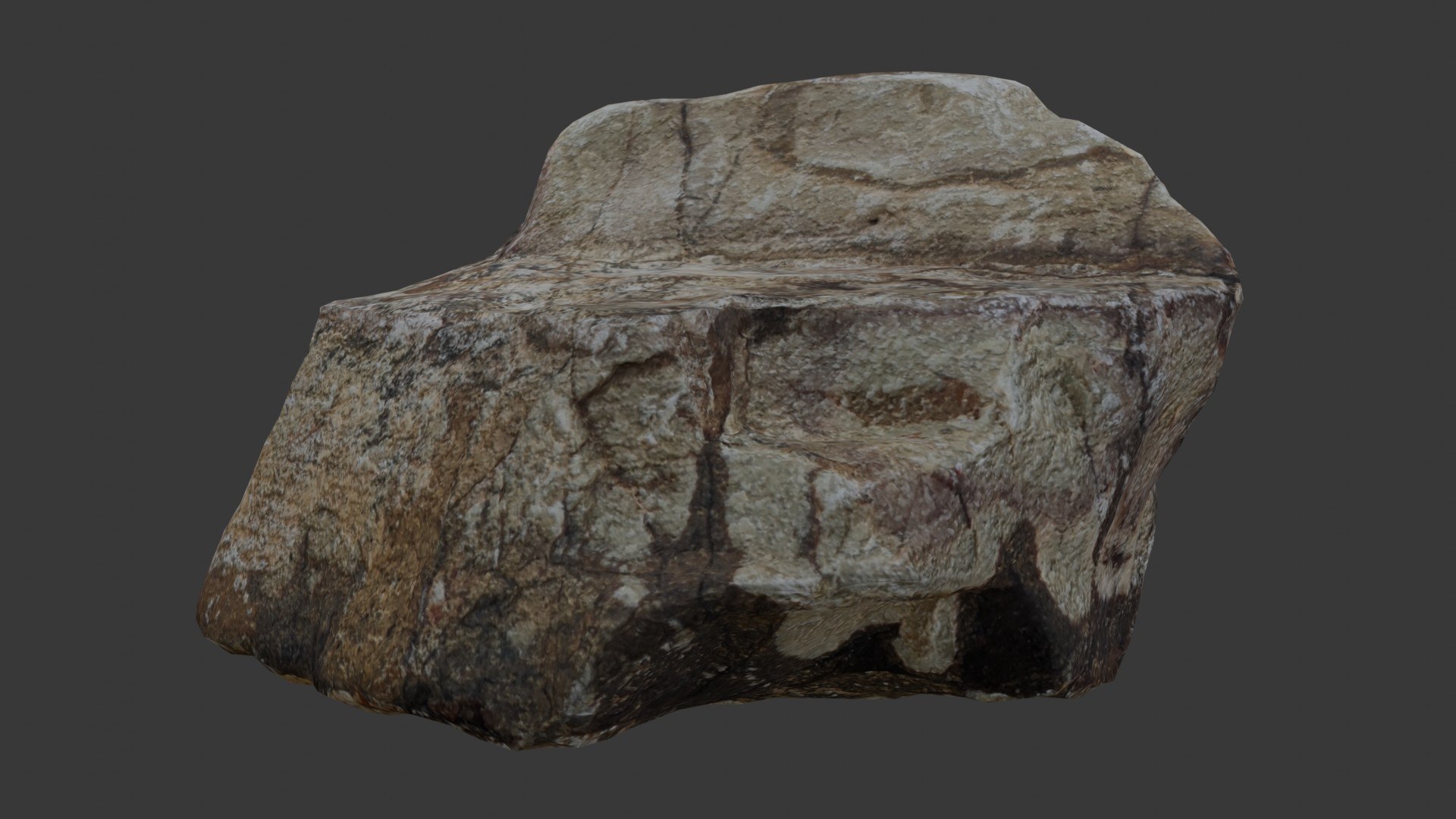 Layered Sedimentary Rock Scan 3D Model - TurboSquid 2406145