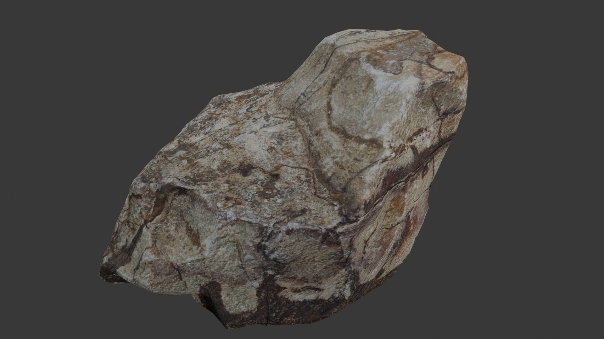 Layered Sedimentary Rock Scan 3D Model - TurboSquid 2406145