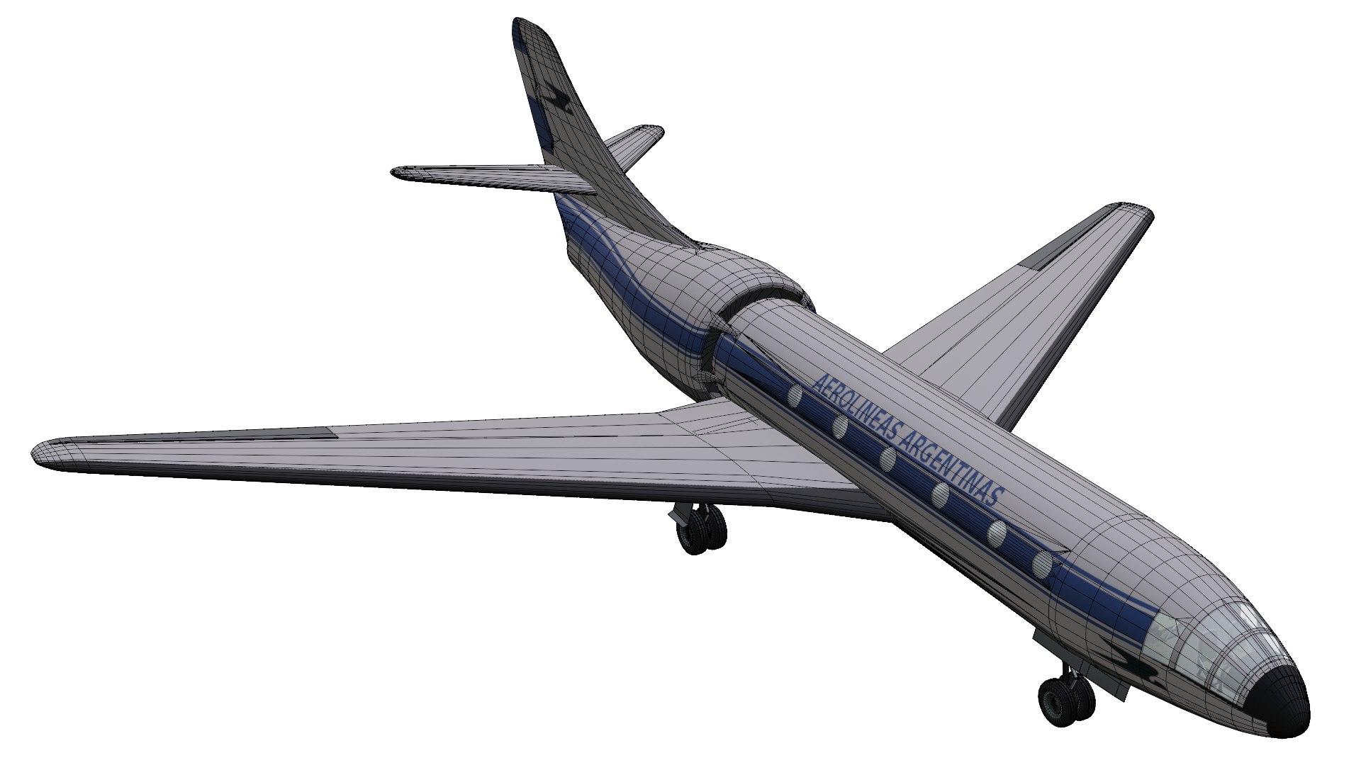 3D FMA IA 36 Condor Model - TurboSquid 2358335