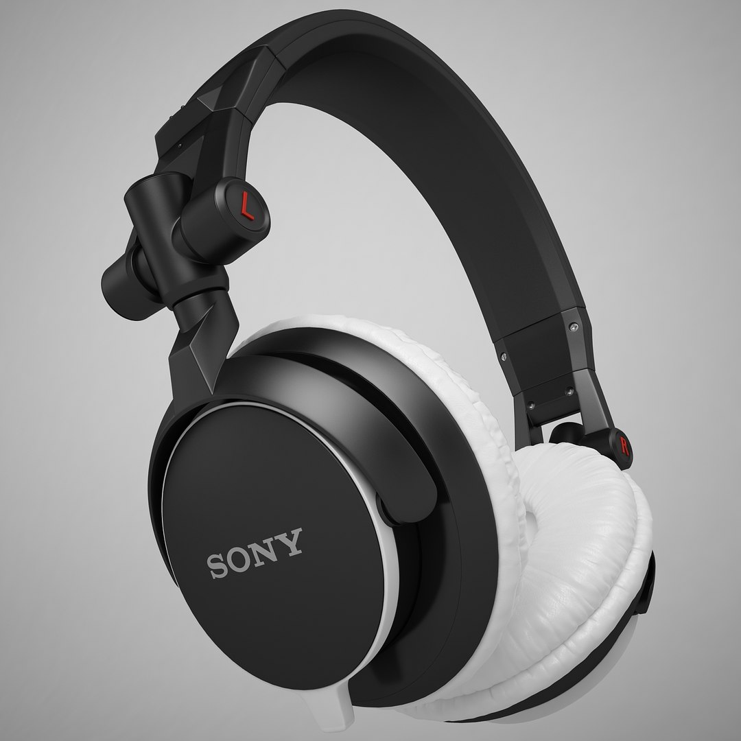 Sony Mdr-v55 3d Model