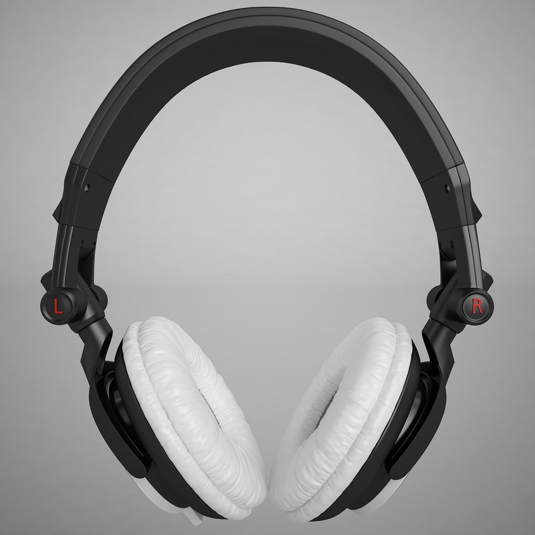 Sony Mdr-v55 3d Model