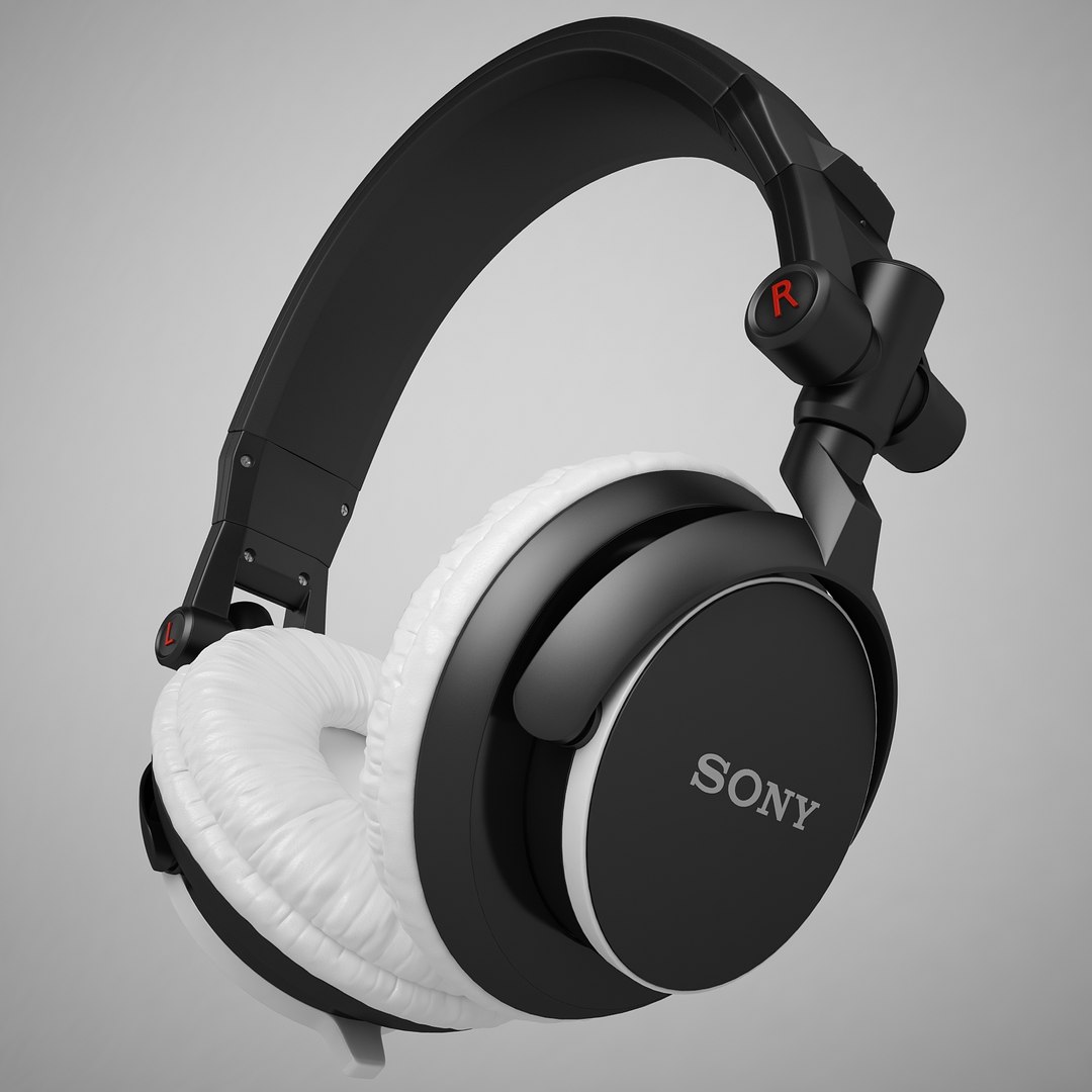 Sony Mdr-v55 3d Model