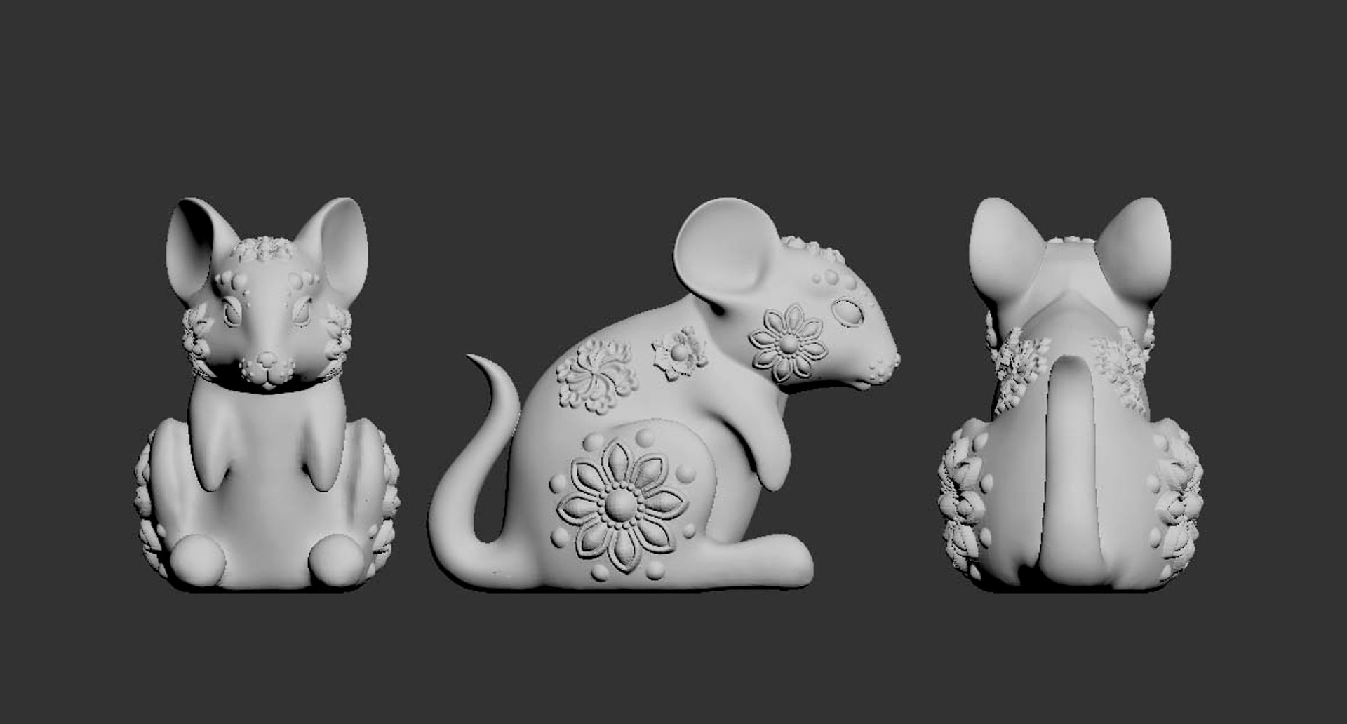 Rat mouse rodent 3D model - TurboSquid 1470895