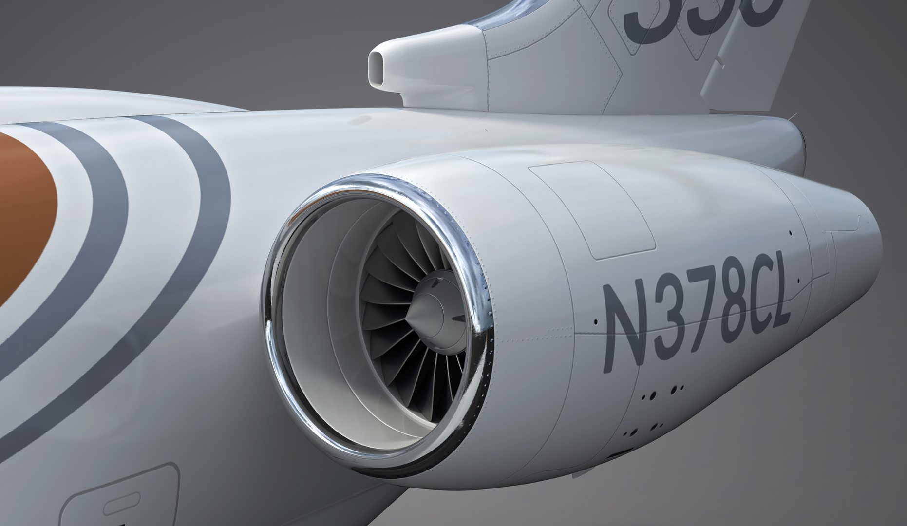 3D bombardier challenger 350 business jet model - TurboSquid 1463548
