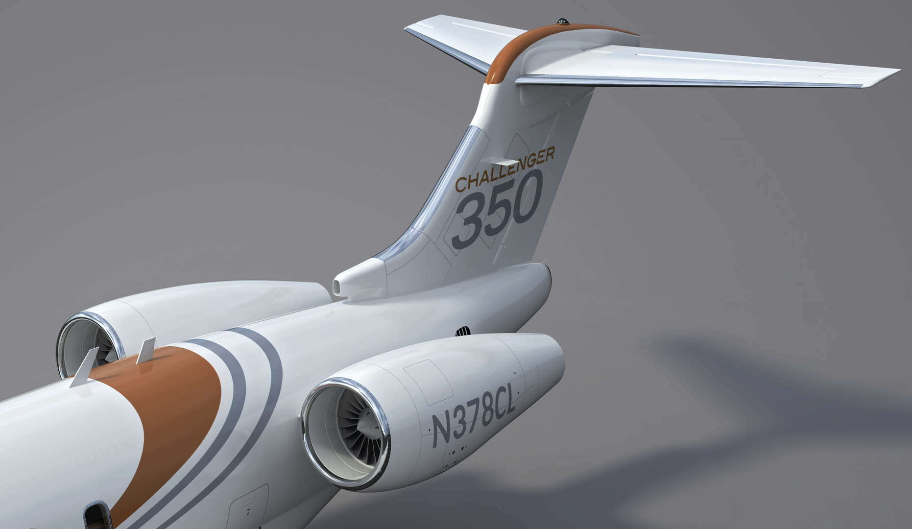 3D bombardier challenger 350 business jet model - TurboSquid 1463548