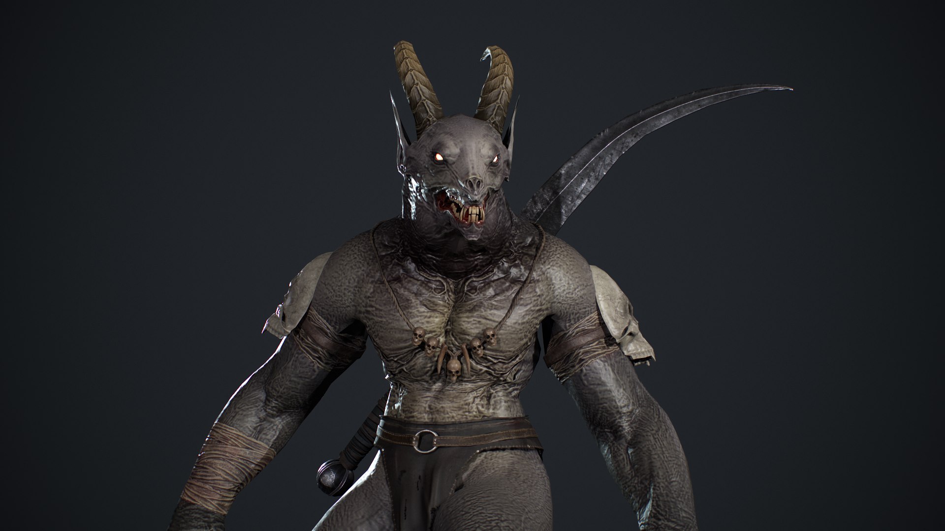 3D Model Demon Character 8 - TurboSquid 2138055