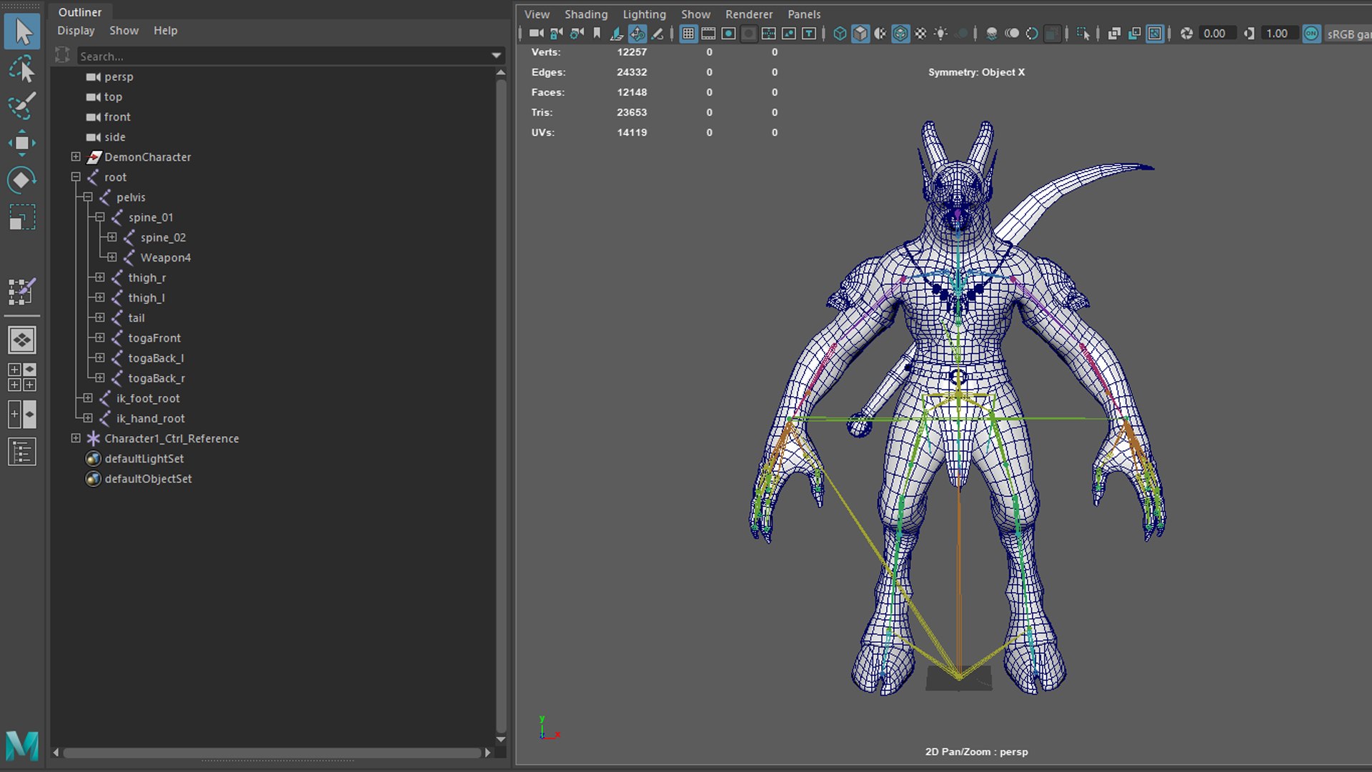 3D Model Demon Character 8 - TurboSquid 2138055