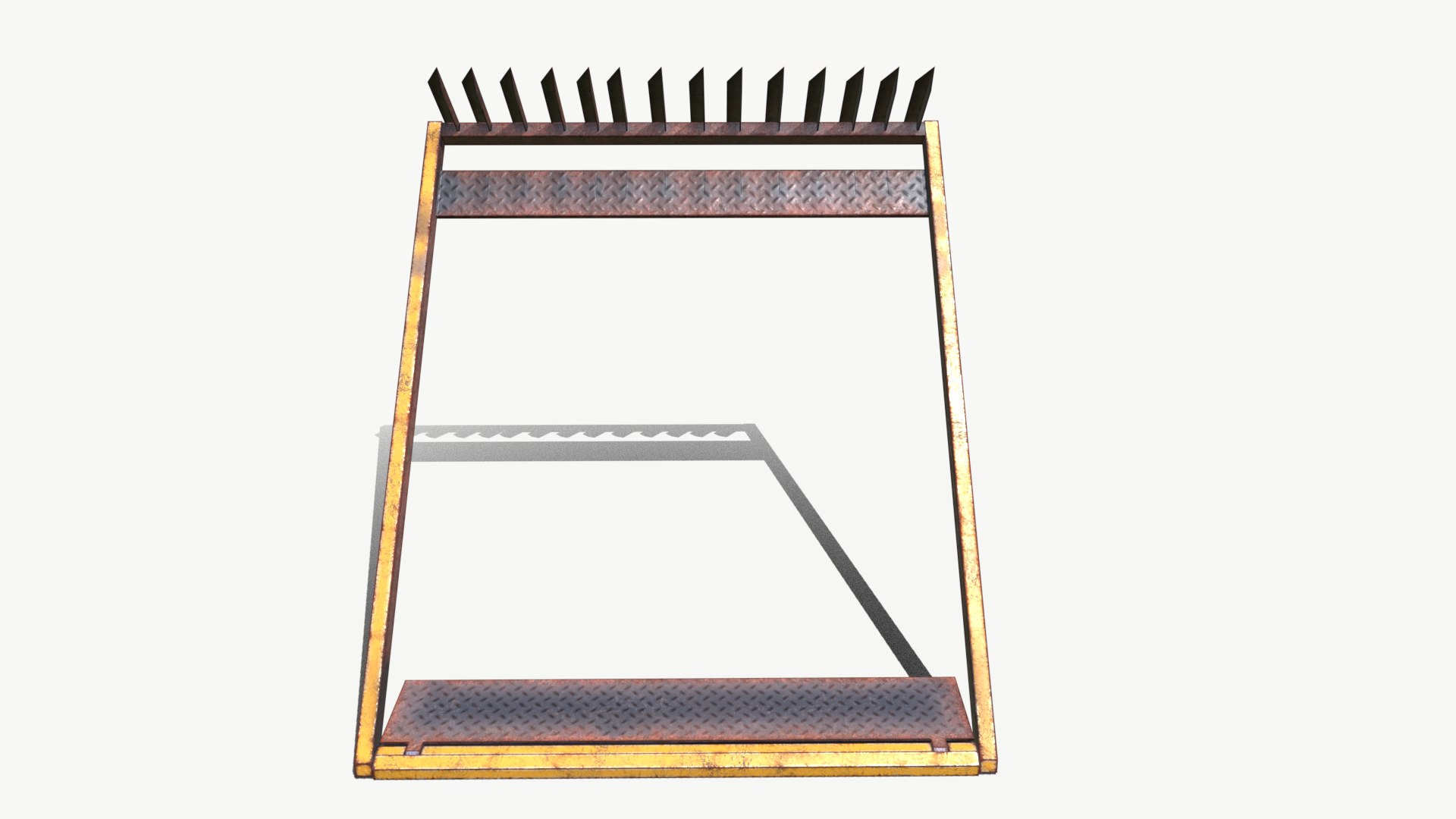 Spike Trap 5 3D Model - TurboSquid 2336599