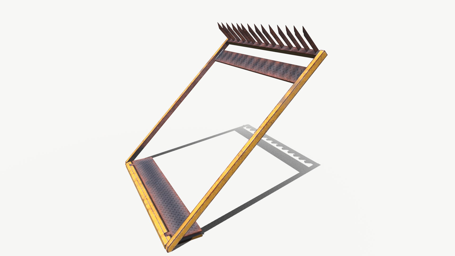 Spike Trap 5 3D Model - TurboSquid 2336599