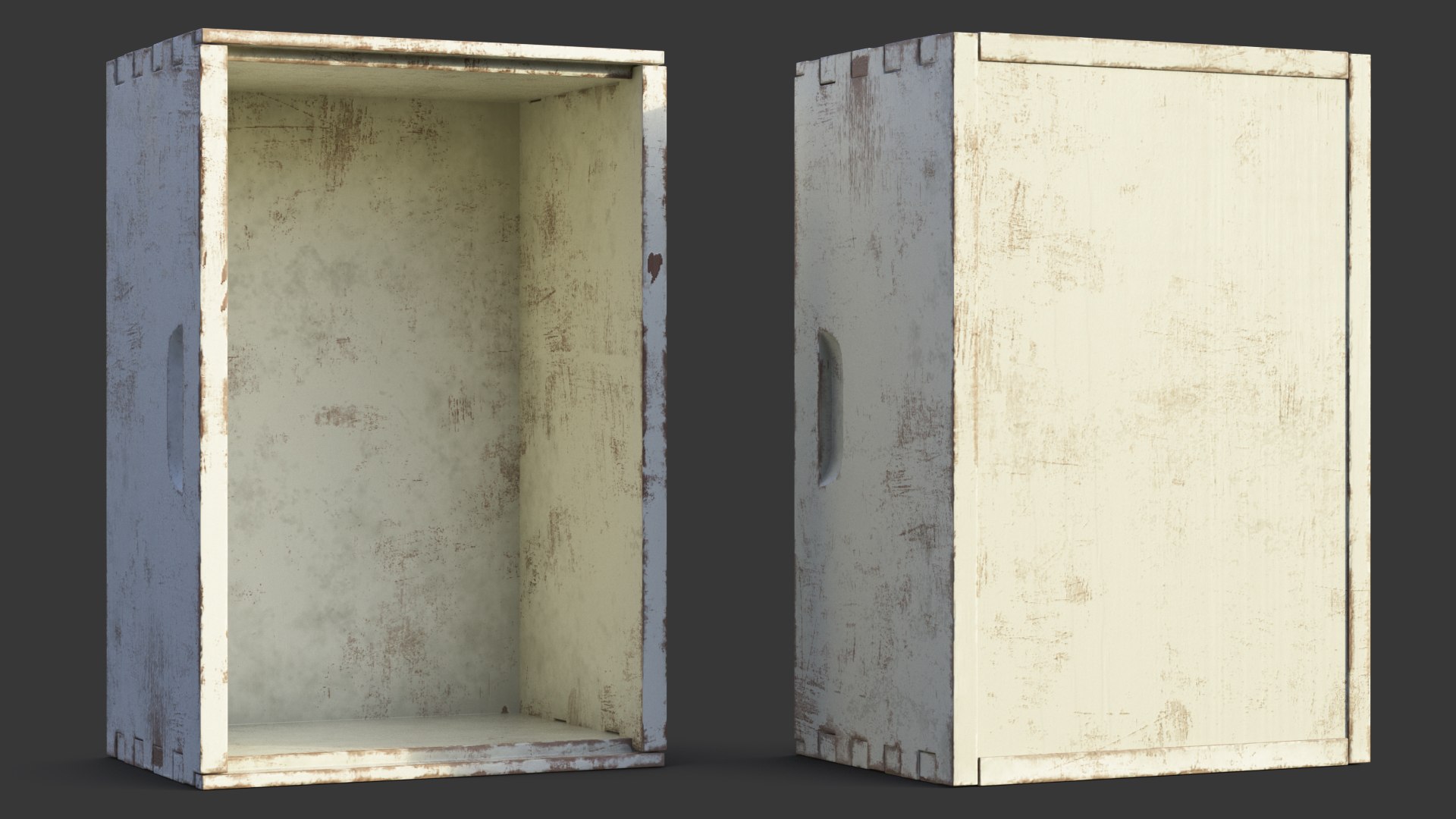 Painted Honey Bee Box 3D Model - TurboSquid 1486453