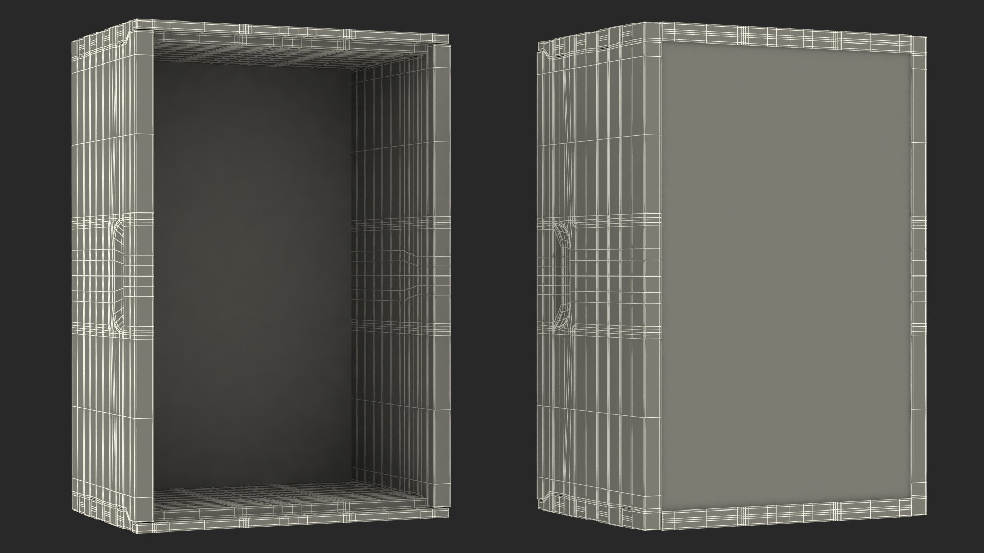 Painted honey bee box 3D model - TurboSquid 1486453