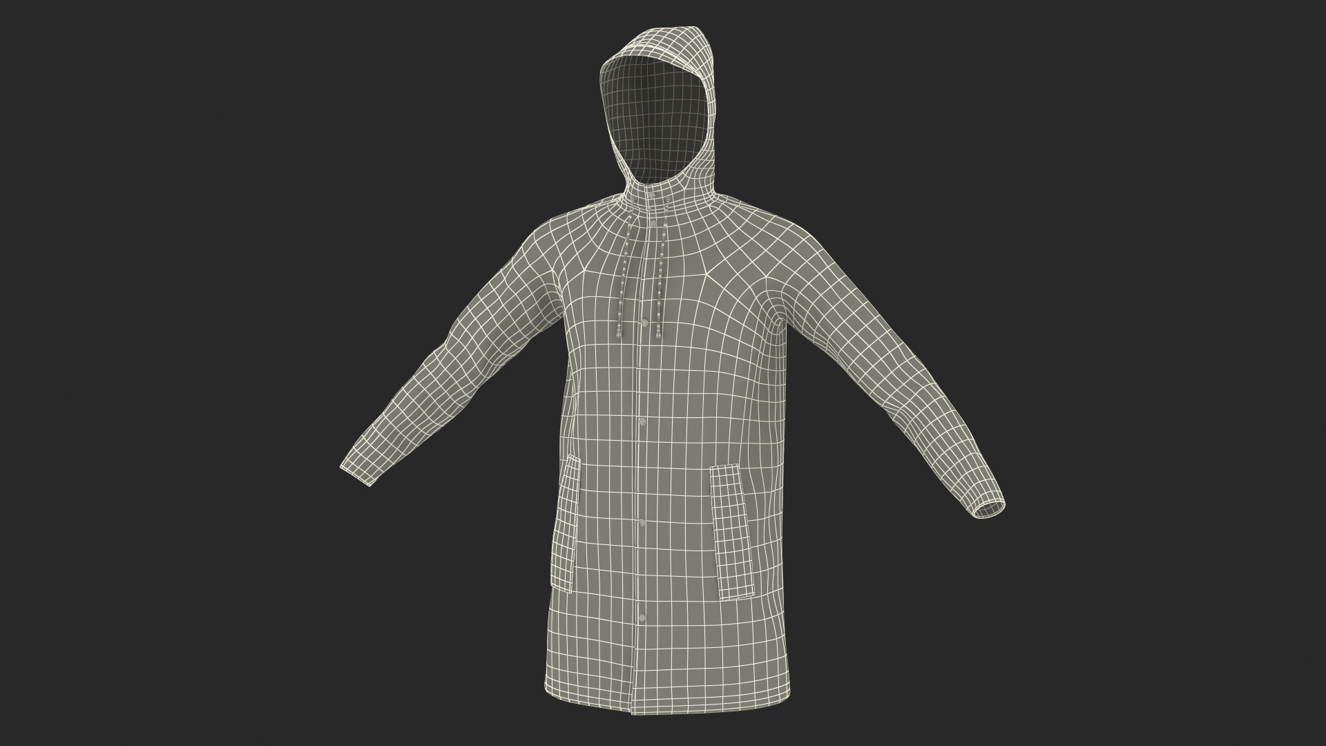 Outdoor Waterproof Raincoat Rain 3D Model - TurboSquid 1528508