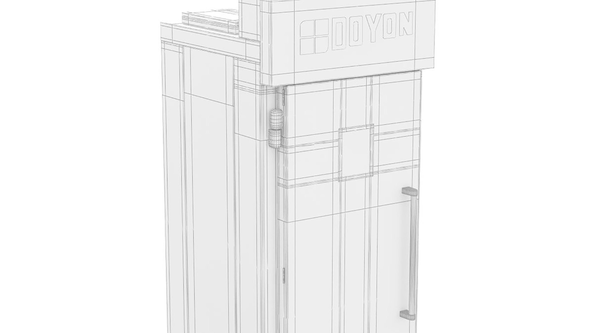 3D Doyon KDPR11 Knockdown Retarder Proofer Cabinet Model - TurboSquid ...