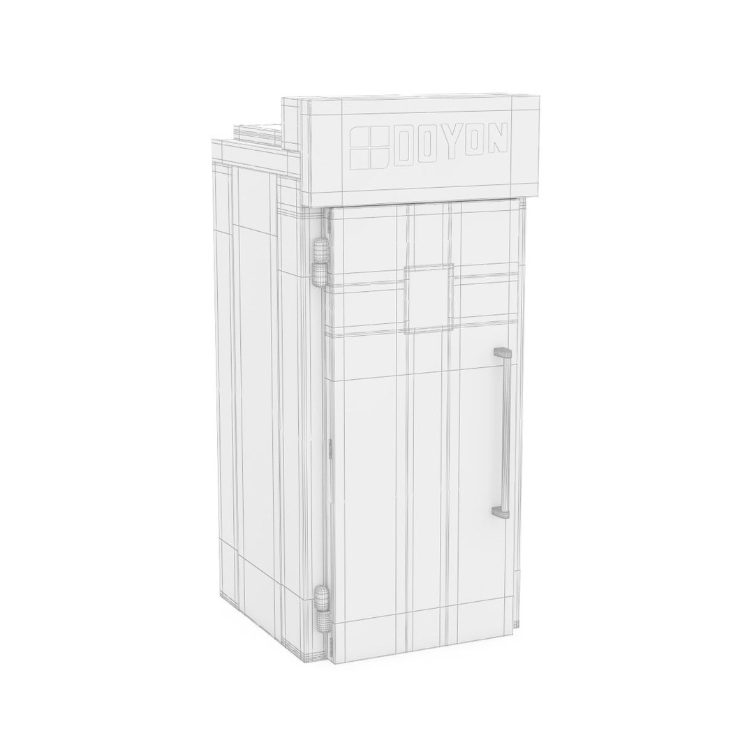 3D Doyon KDPR11 Knockdown Retarder Proofer Cabinet Model - TurboSquid ...