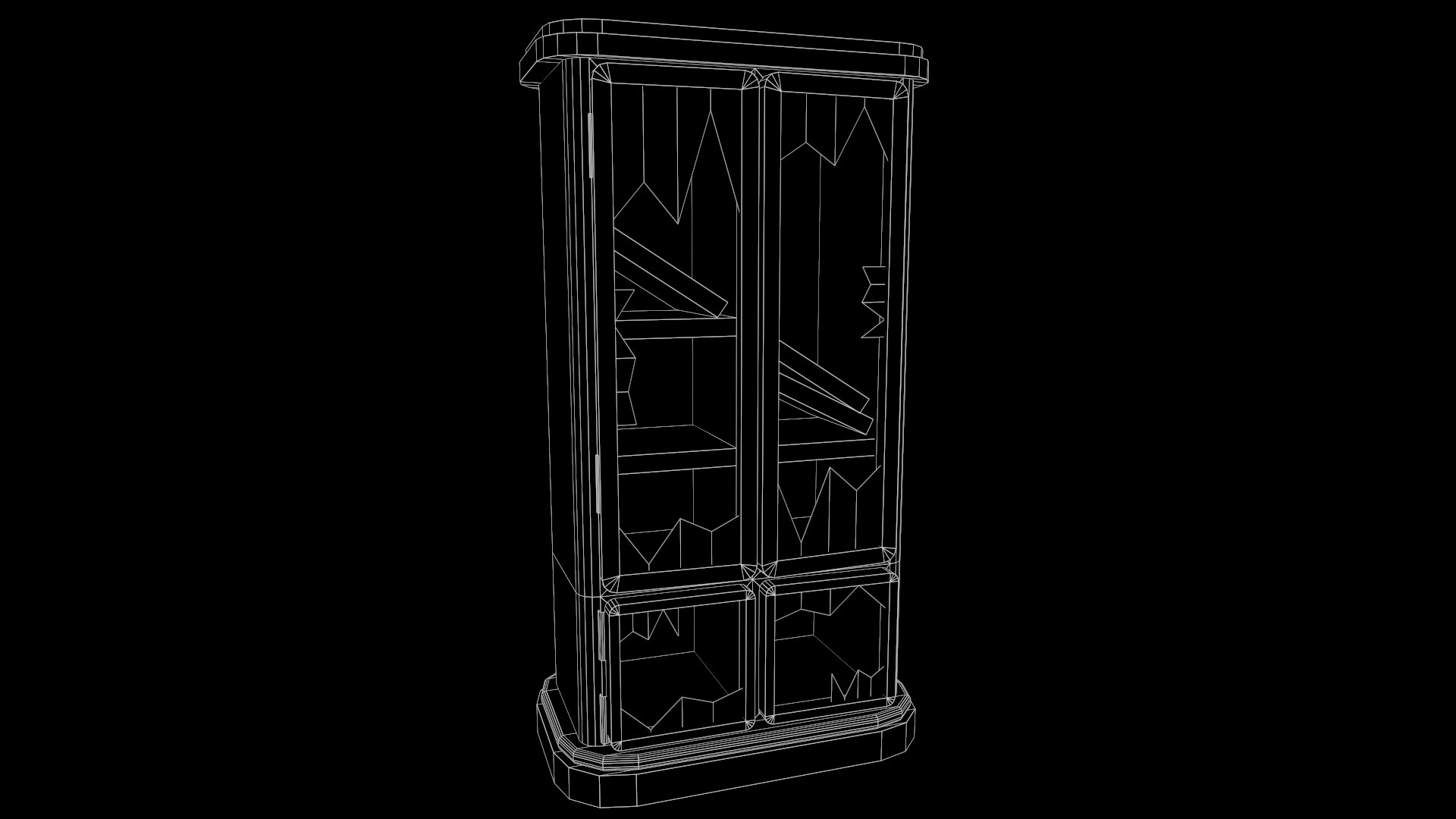 3D Cabinet Game Ready Low-Poly Low-poly 3D Model Model - TurboSquid 1792806