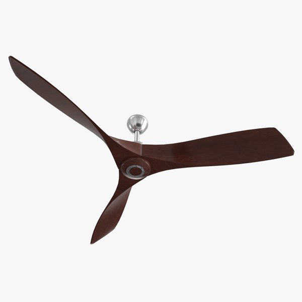 modelo 3d Wooden Ceiling Fan - TurboSquid 1982770
