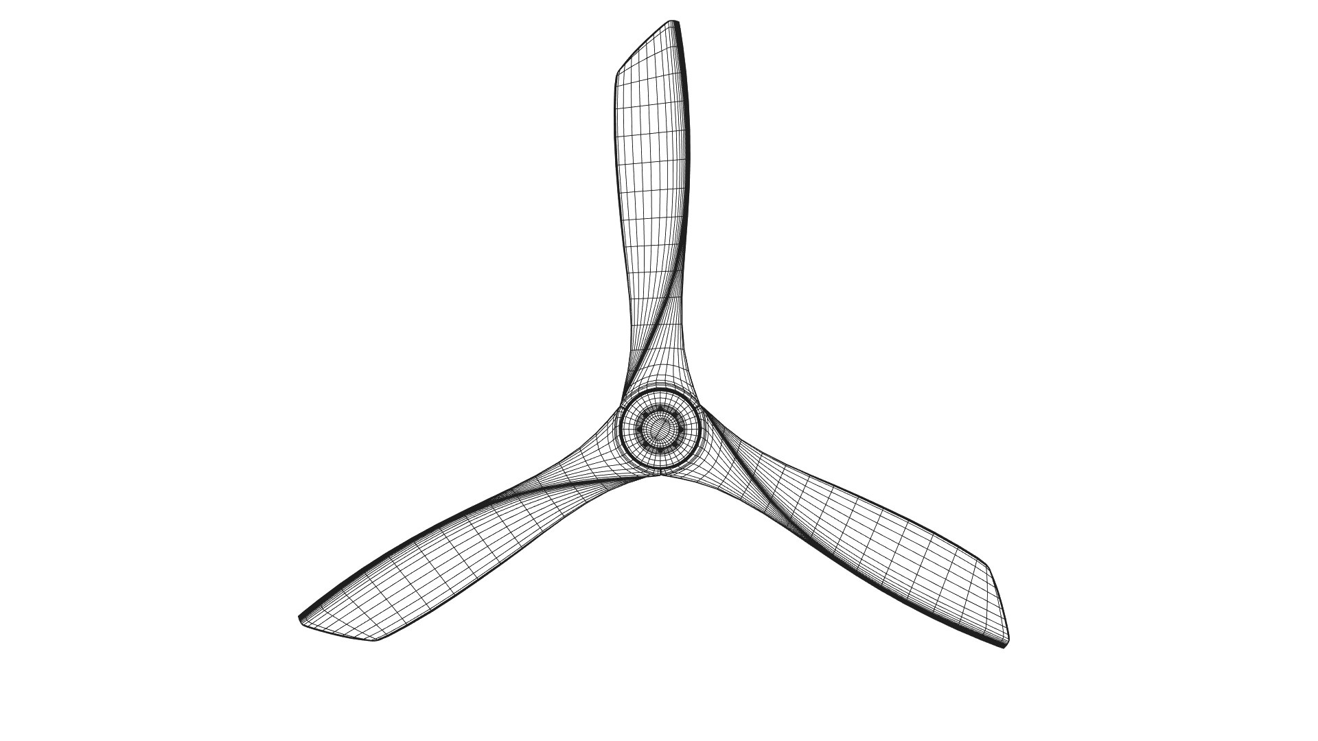 3D Wooden Ceiling Fan - TurboSquid 1982770