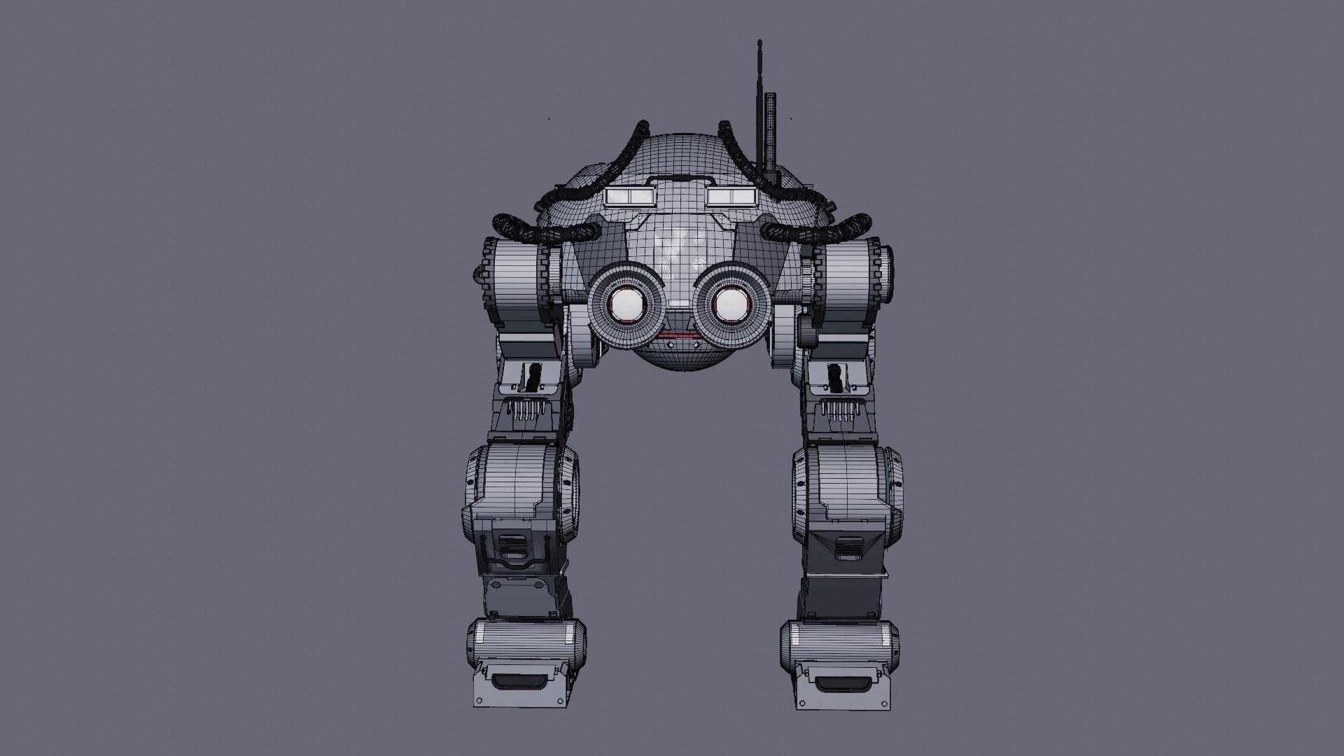 3D game-ready robot model - TurboSquid 1854920
