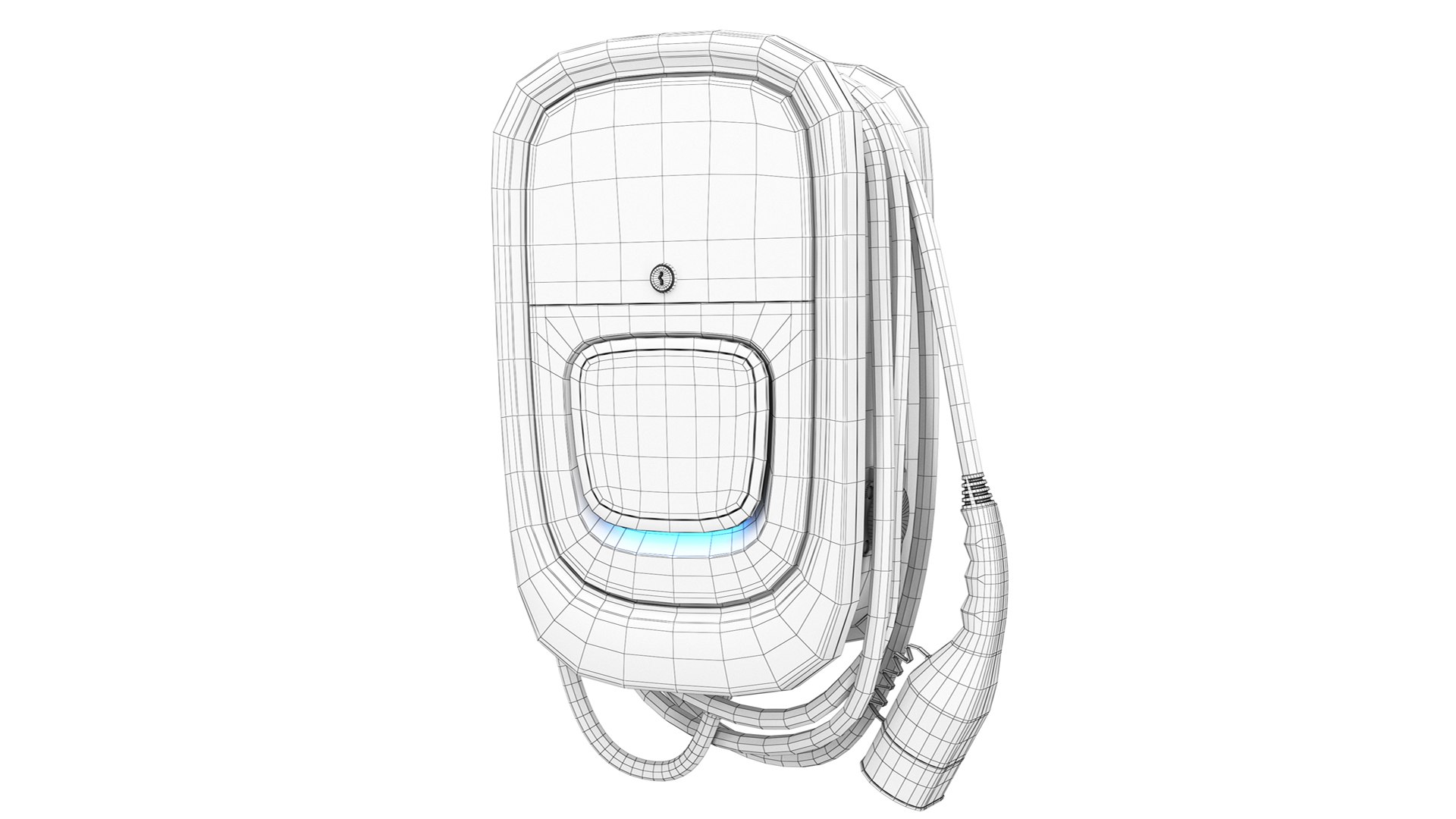 Orbis-viCharging station for electric vehicles Orbisaris-uni 2014 3D ...