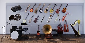 Music Room 3D Models for Download | TurboSquid