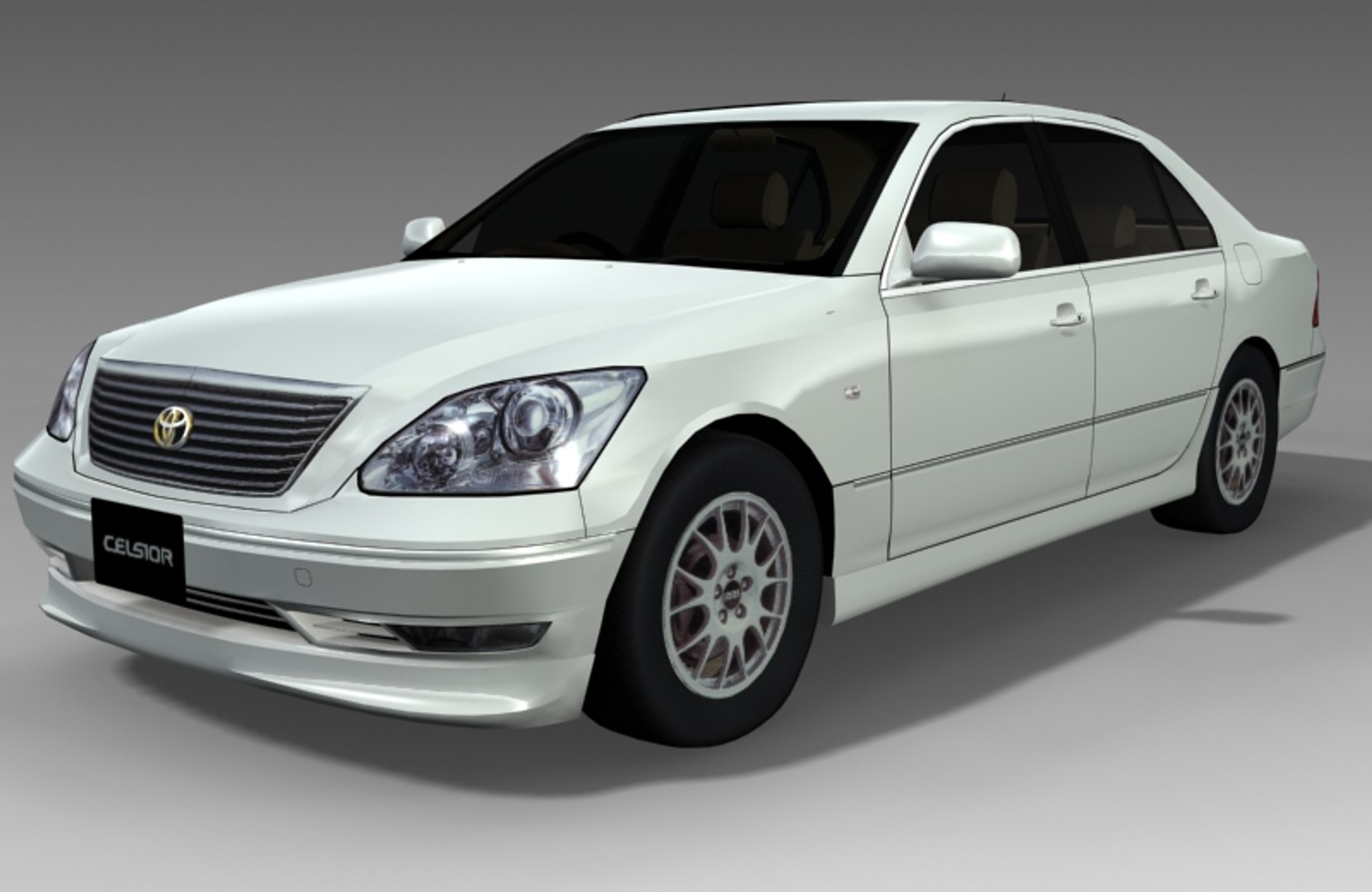 Toyota Celsior 3d Model