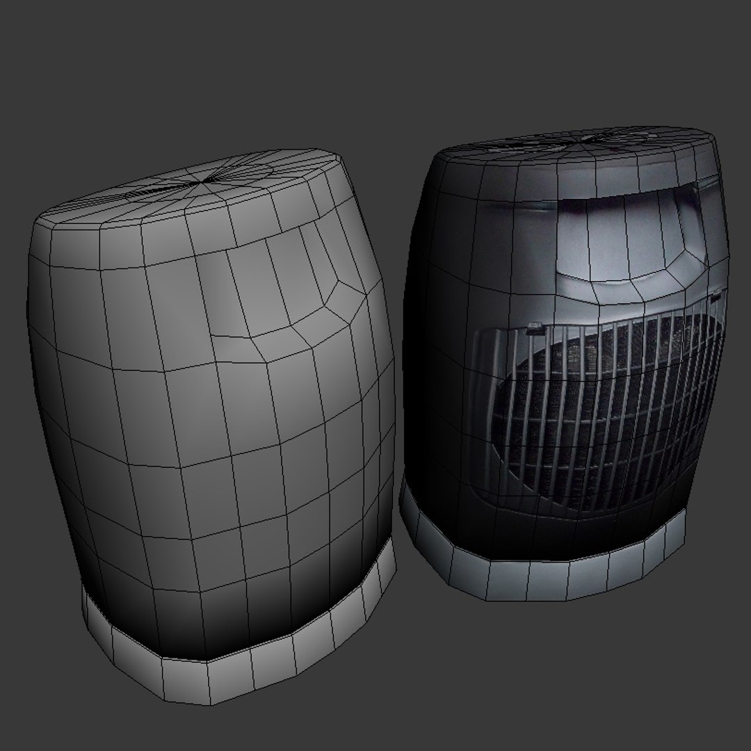 3d fan heater