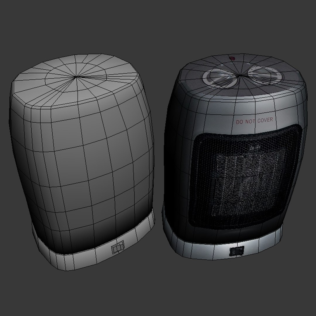 3d fan heater