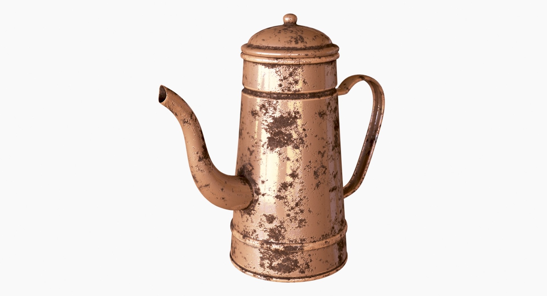 3D Model Rusty Teapot - TurboSquid 1293147