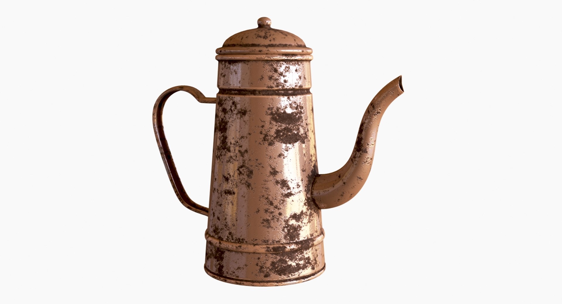 3D Model Rusty Teapot - TurboSquid 1293147