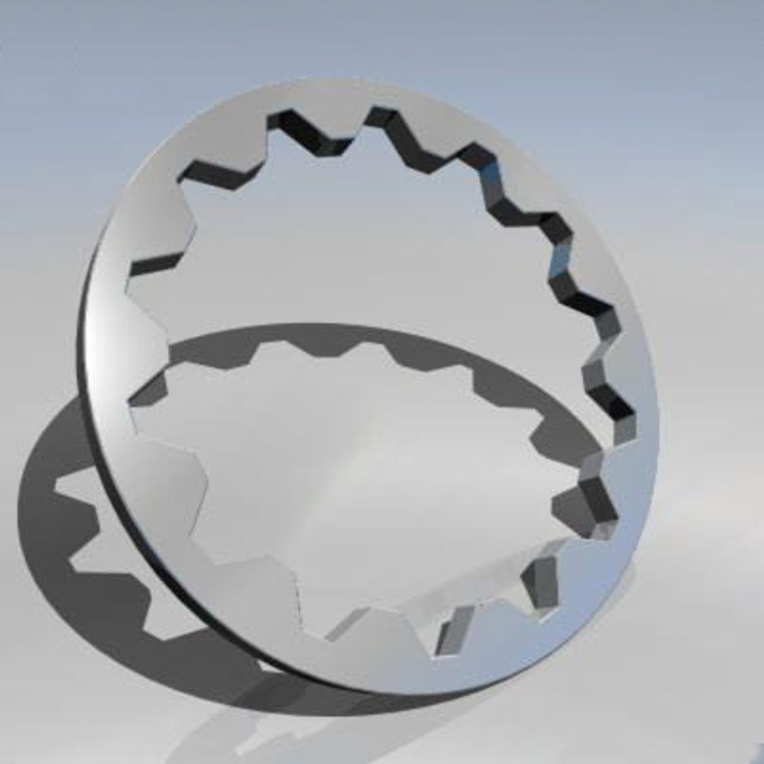 3d Cog Wheel Model