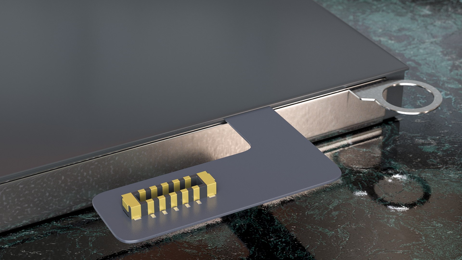 3D Sim Card Tray Internal - TurboSquid 1647105