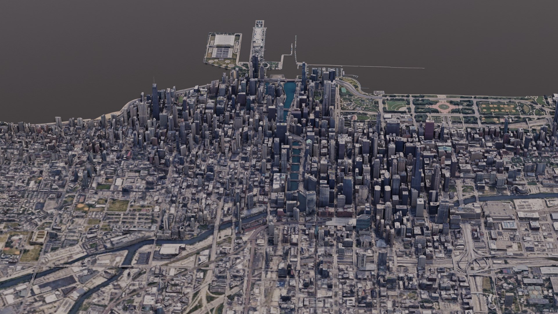 3D Chicago-City - TurboSquid 2054285