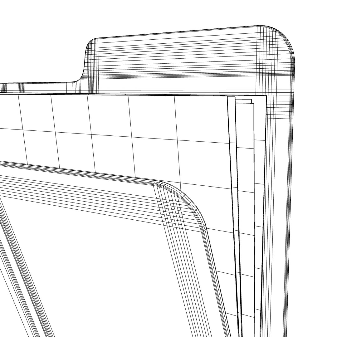 closed opened office file 3d obj