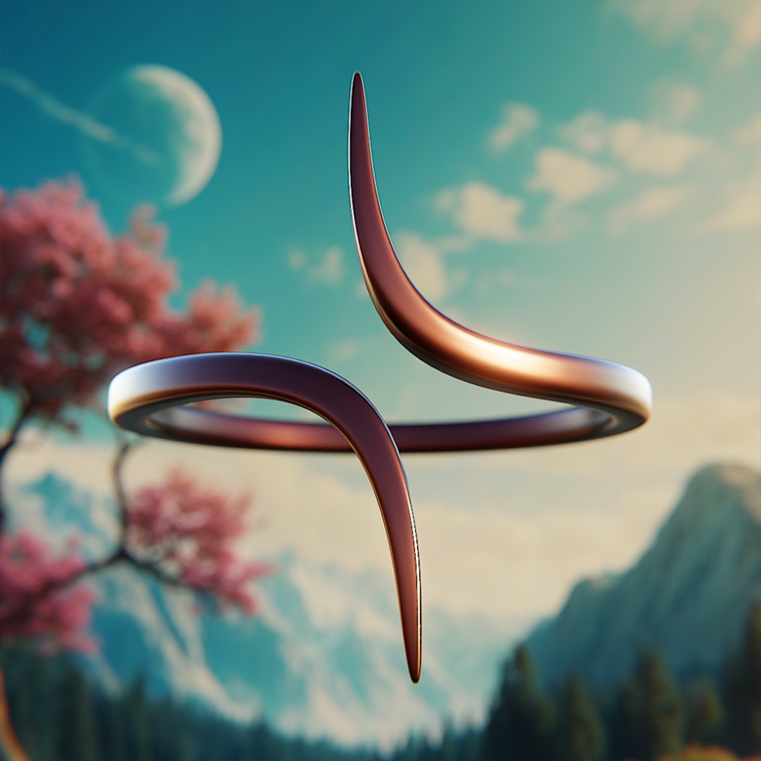 Twin Scythe Ring Futuristic Blade Jewelry 97 3D - TurboSquid 2424391