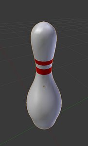 Download 3D Bowling Pin Blender Models - TurboSquid