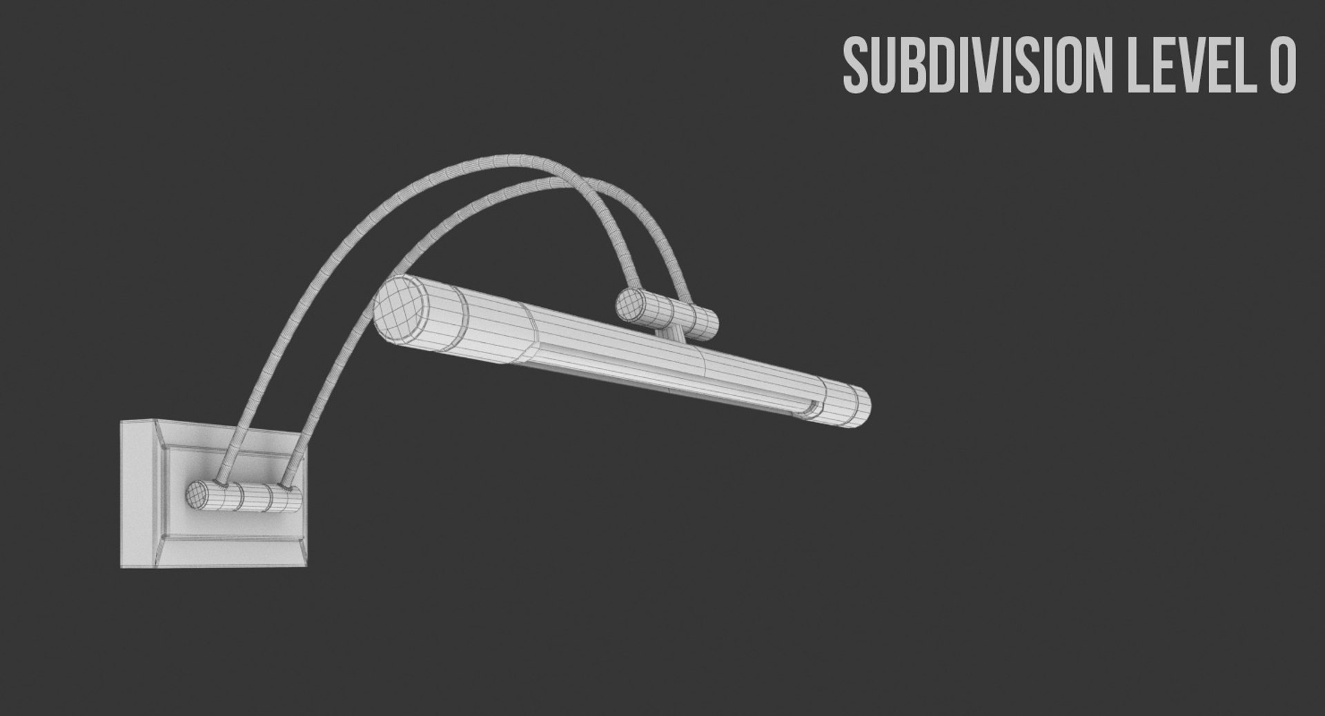 3D Model Picture Light - TurboSquid 1153045