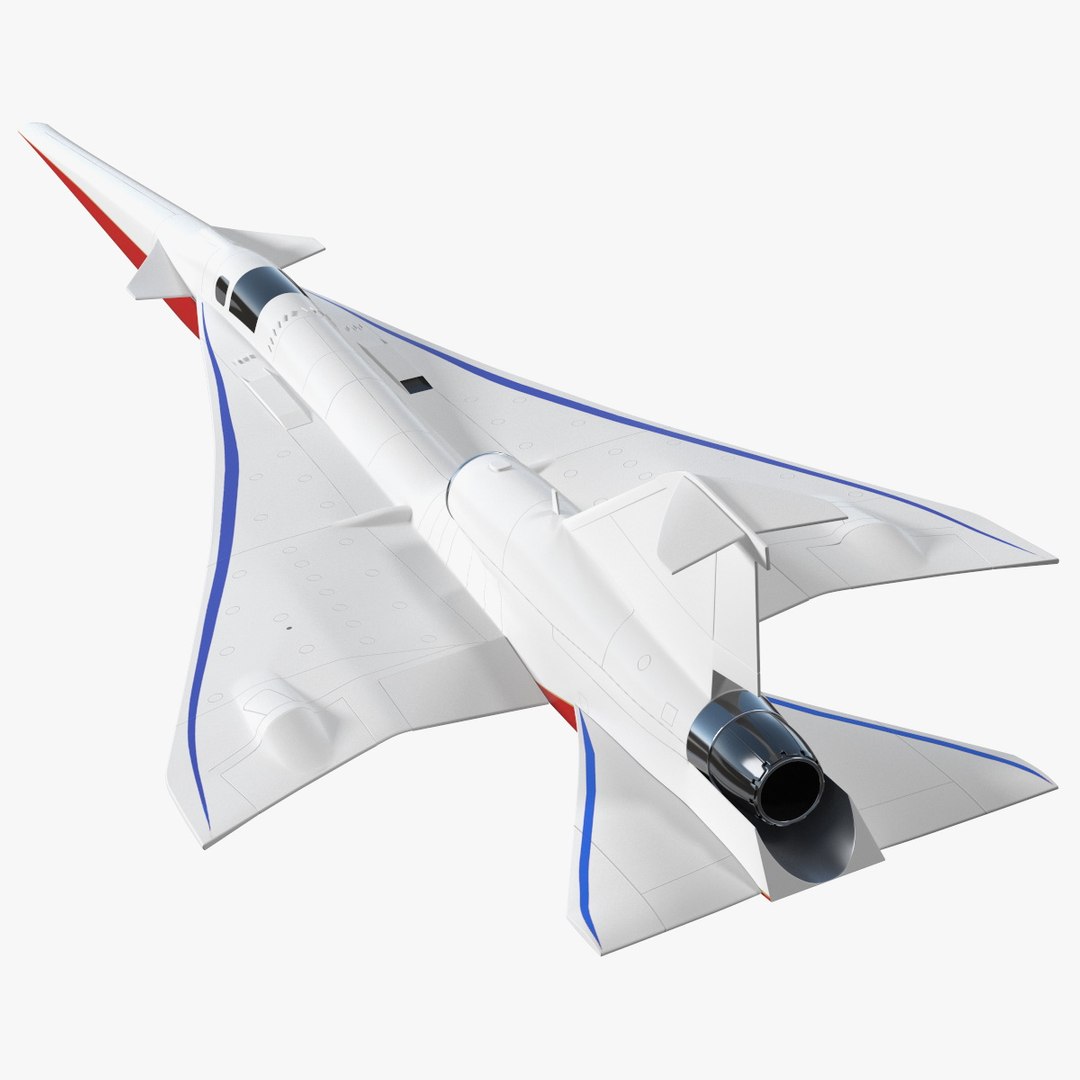 3D Quiet Supersonic Transport - TurboSquid 2075012