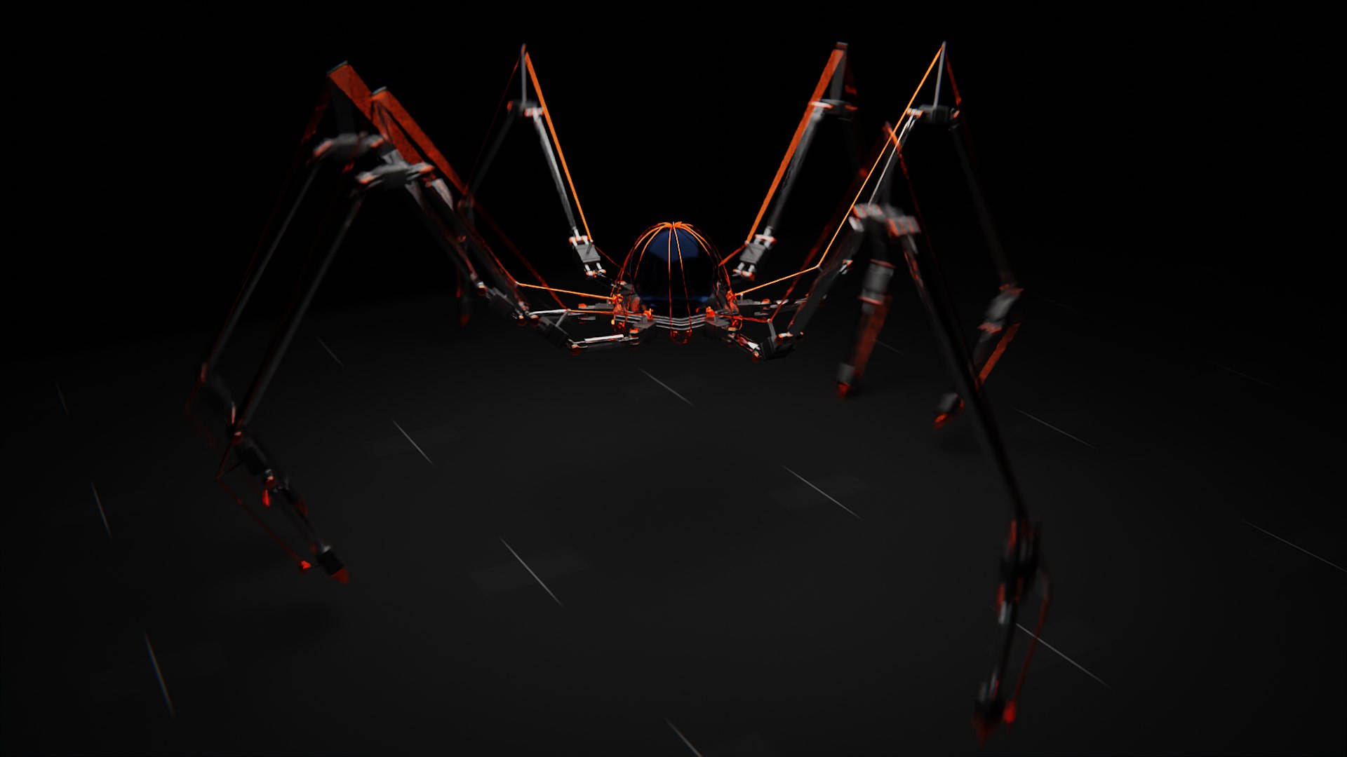 3D Sci-fi Spider Robot - TurboSquid 2226022