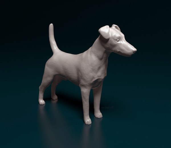 modelo 3d Perro fox terrier - TurboSquid 1814889