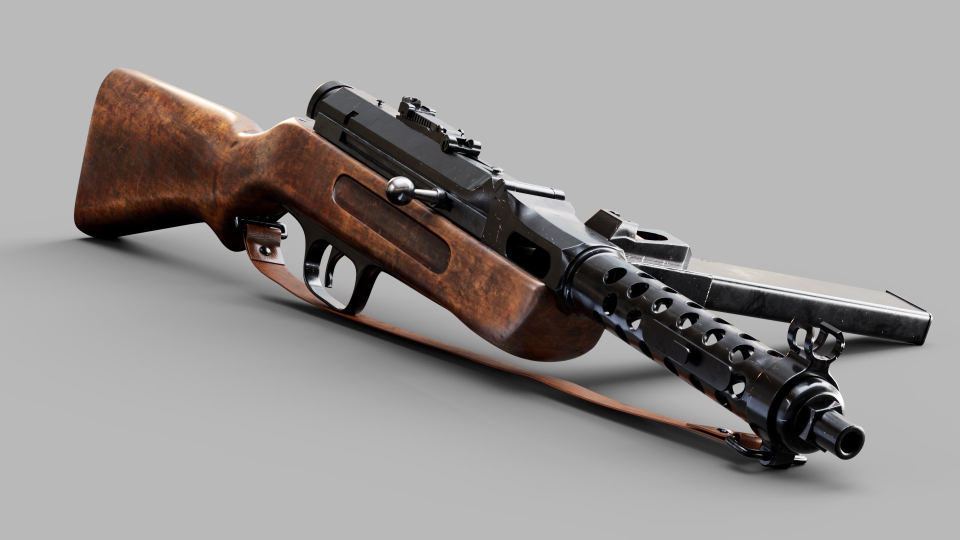 3D Mp34 Assault Rifle - TurboSquid 1620424