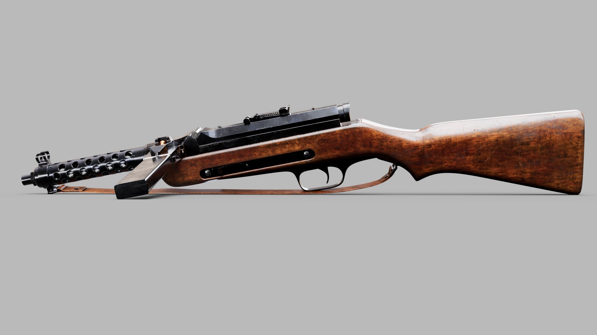 3D Mp34 Assault Rifle - TurboSquid 1620424