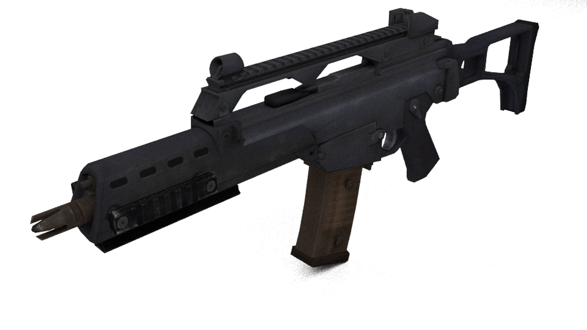 3d Model Of Heckler Koch G36kv Rifle