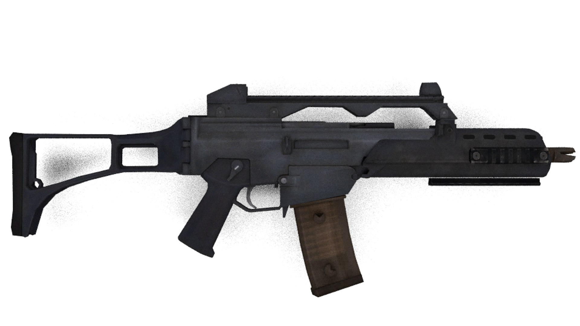 3d Model Of Heckler Koch G36kv Rifle