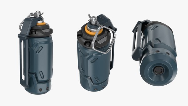 Sci Fi Grenade Concept No Textures 3D 모델 - TurboSquid 2056306