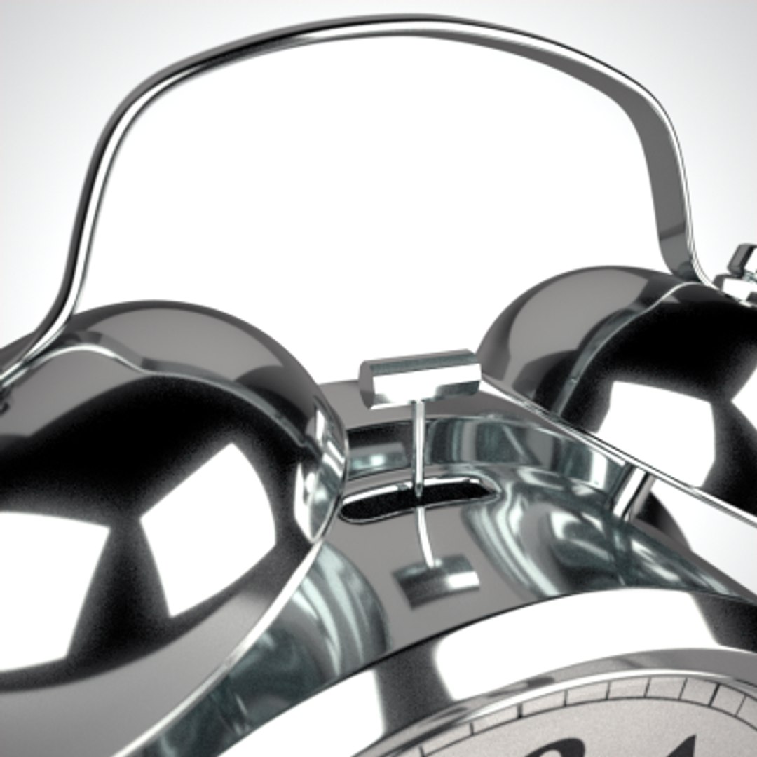 Classic Alarm Clock 3d 3ds
