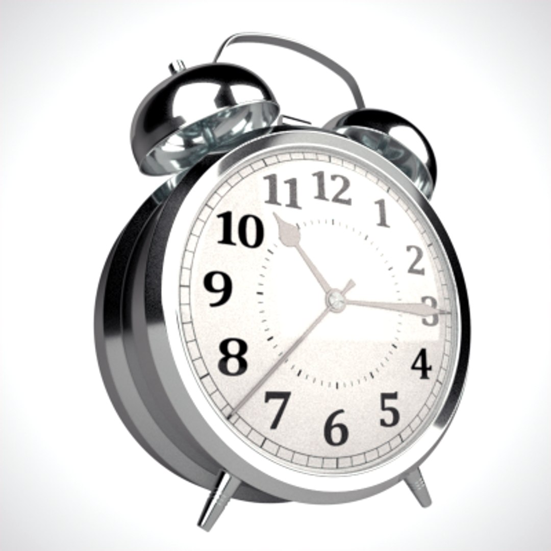 Classic Alarm Clock 3d 3ds