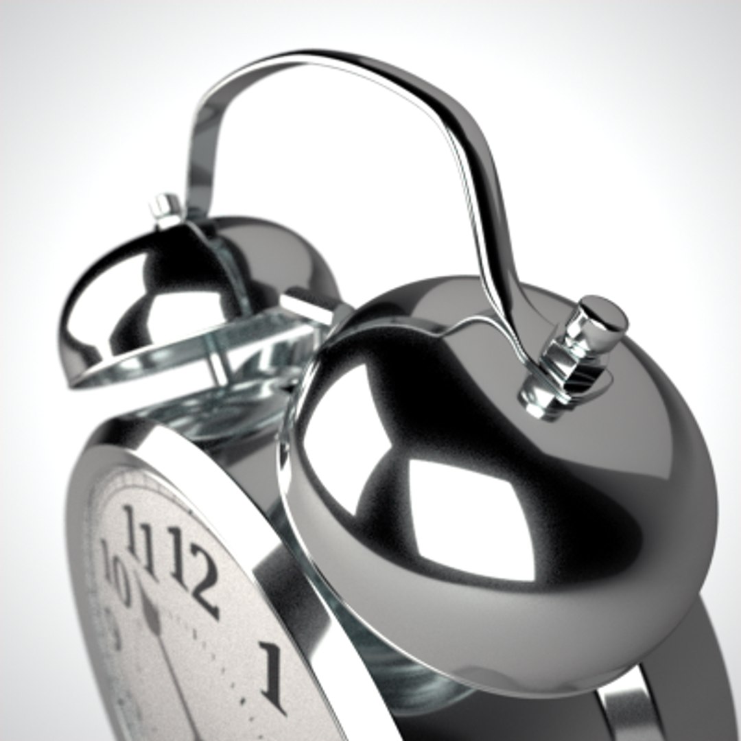 Classic Alarm Clock 3d 3ds