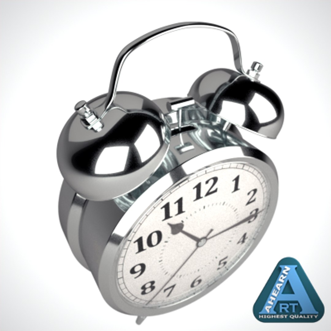 Classic Alarm Clock 3d 3ds