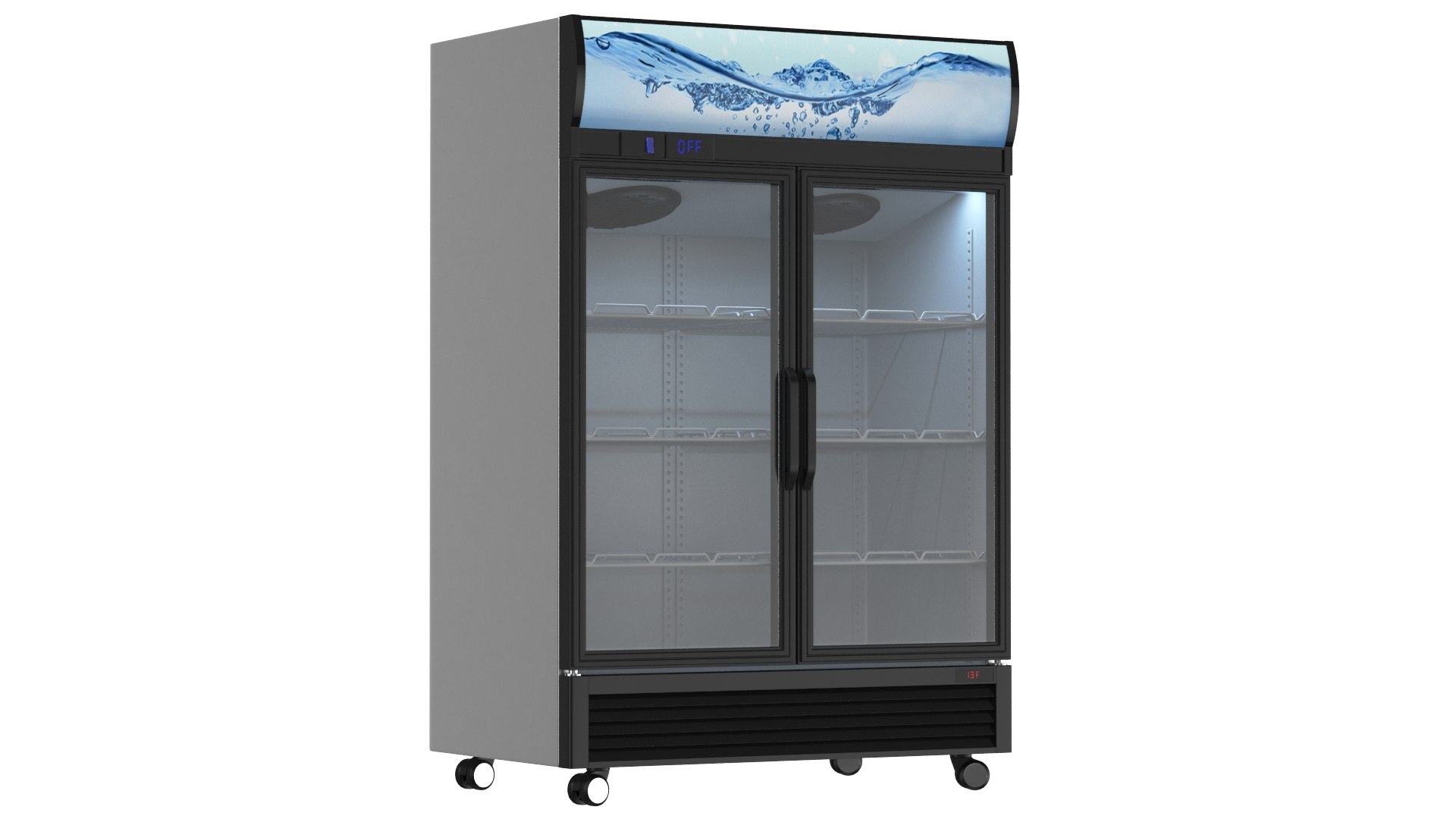 Two Detailed Refrigerator Display 3D Model - TurboSquid 2031887