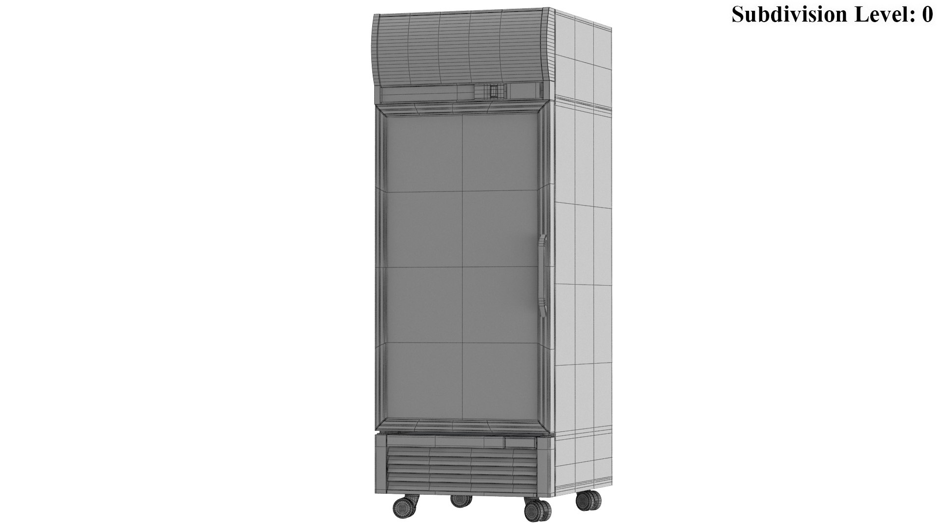 Two Detailed Refrigerator Display 3D model - TurboSquid 2031887